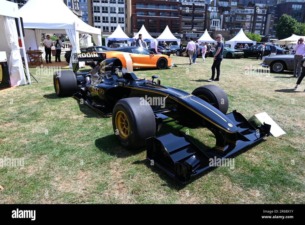 AN AUTOMOTIVE GARDEN PARTY AT THE HEART OF THE CITY A DISPLAY OF SOME ...