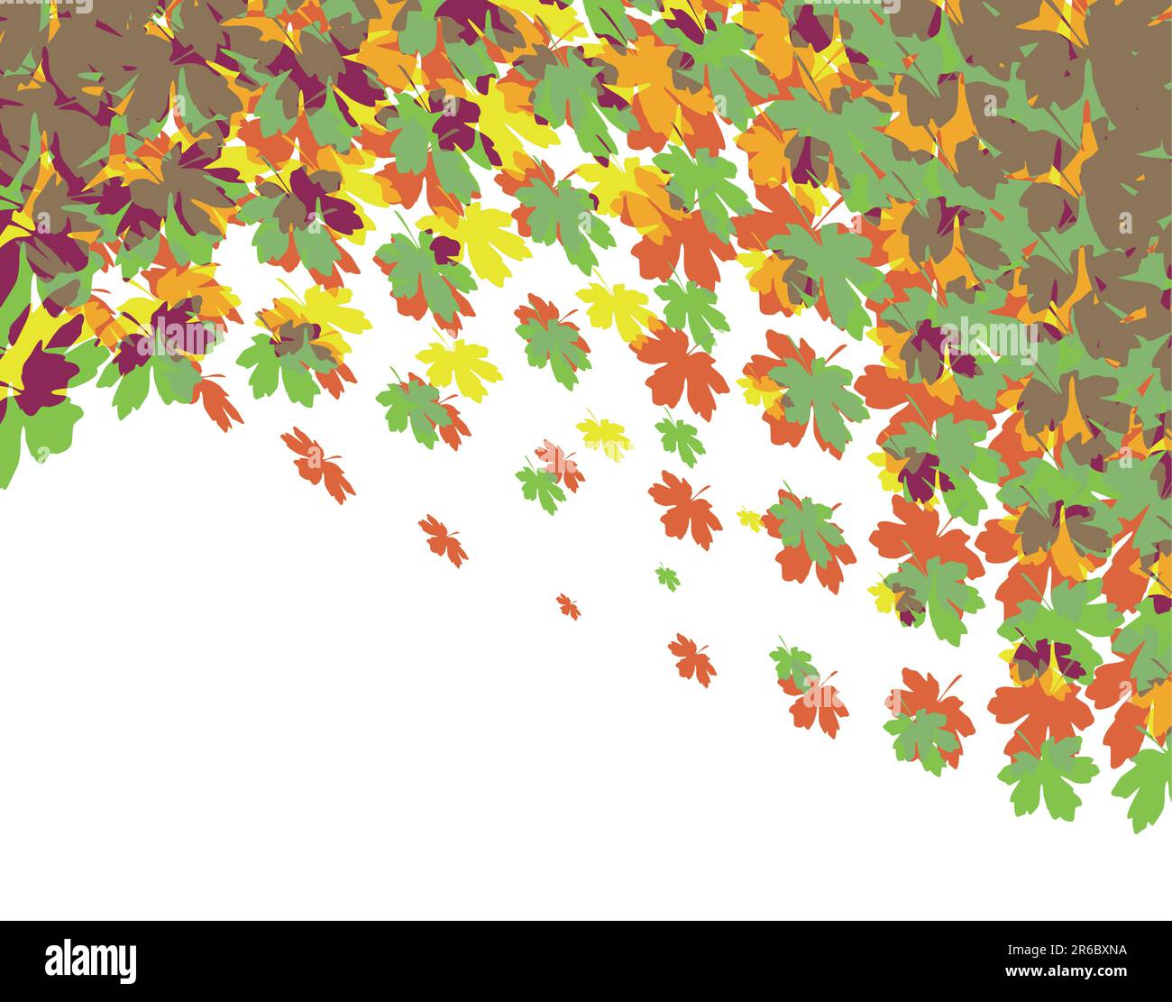Tree canopy pattern Stock Vector Images - Alamy