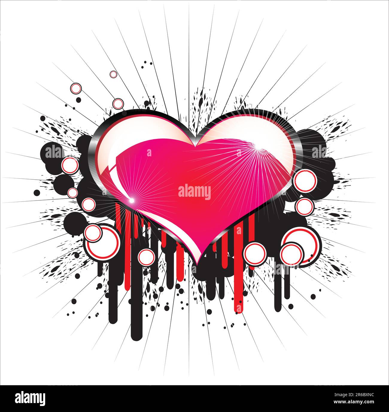 Emo Love Heart Wallpaper