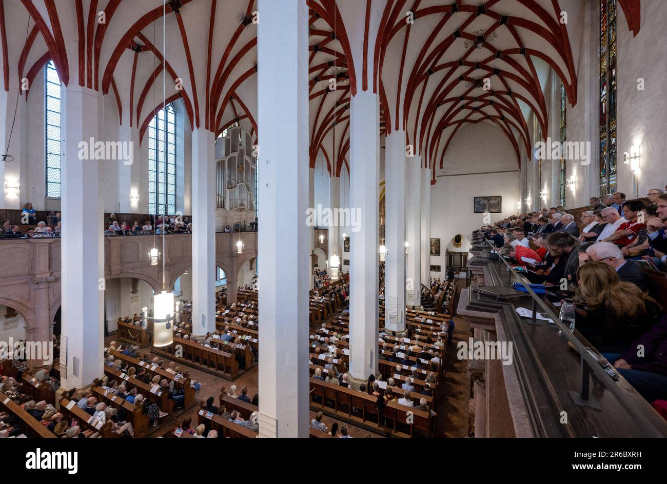 Leipzig, Germany. 08th June, 2023. Visitors to the Leipzig Bach ...