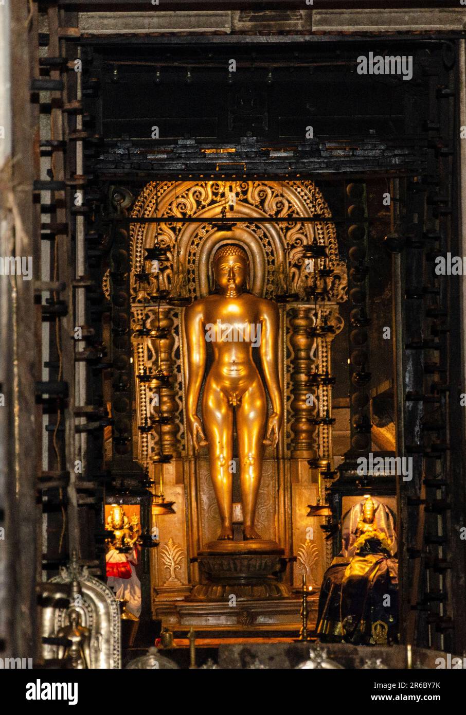 Portion of the Thousand Pillars Temple - Saavira Kambada Basadi at ...