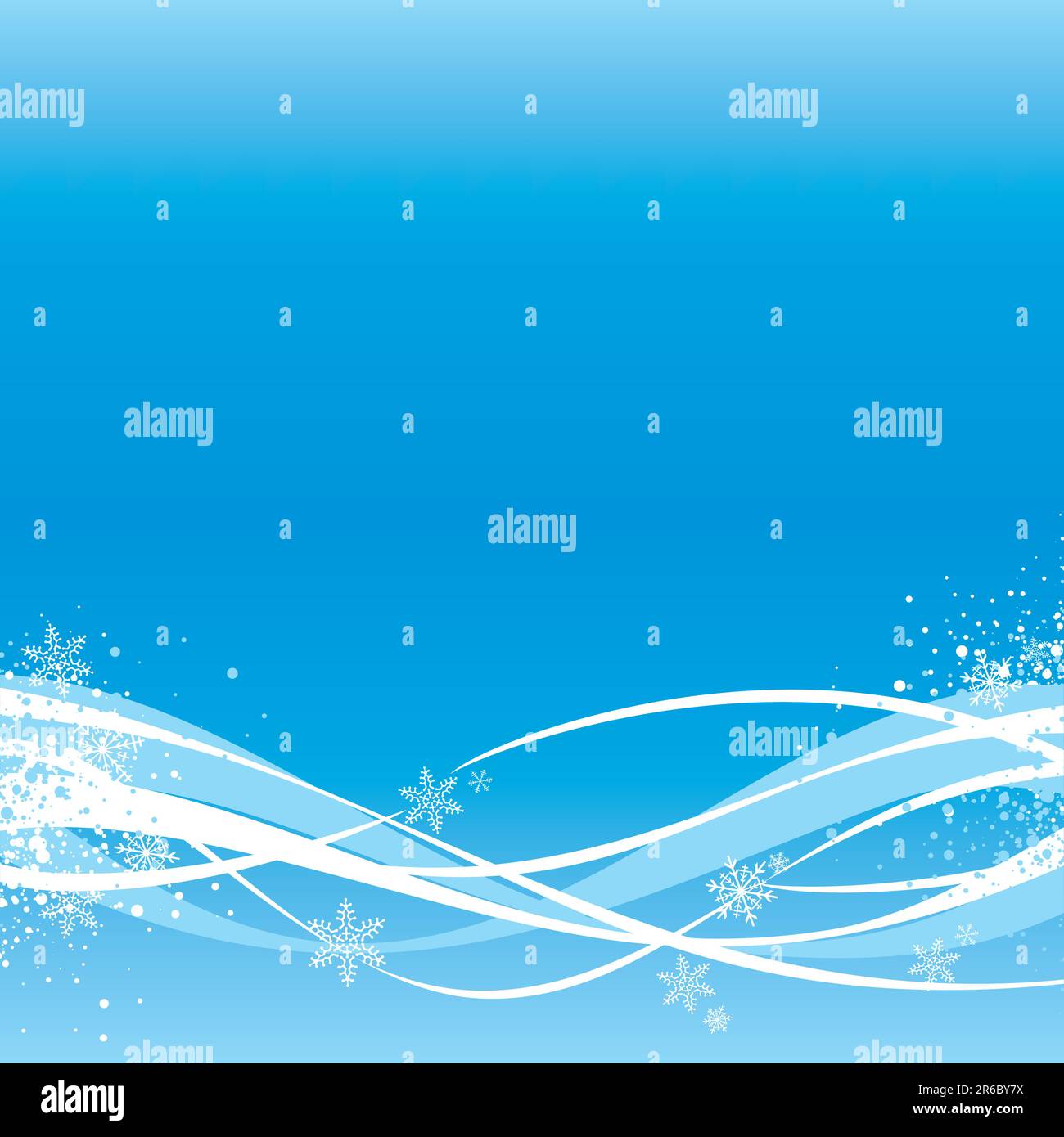 Blue winter background illustration Stock Vector Image & Art - Alamy