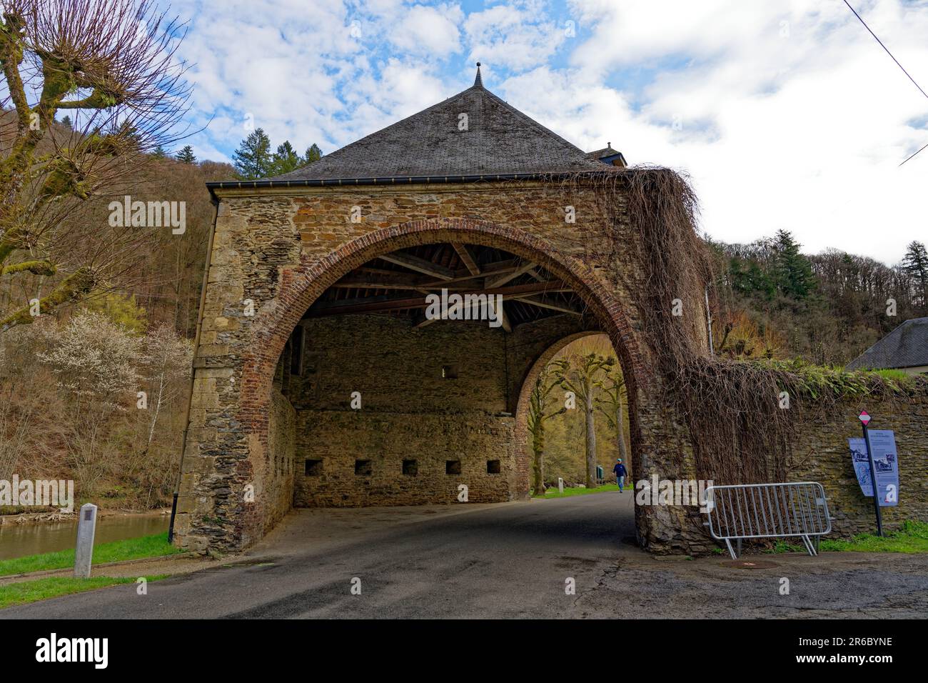 Medieval city bouillon river hi-res stock photography and images - Alamy