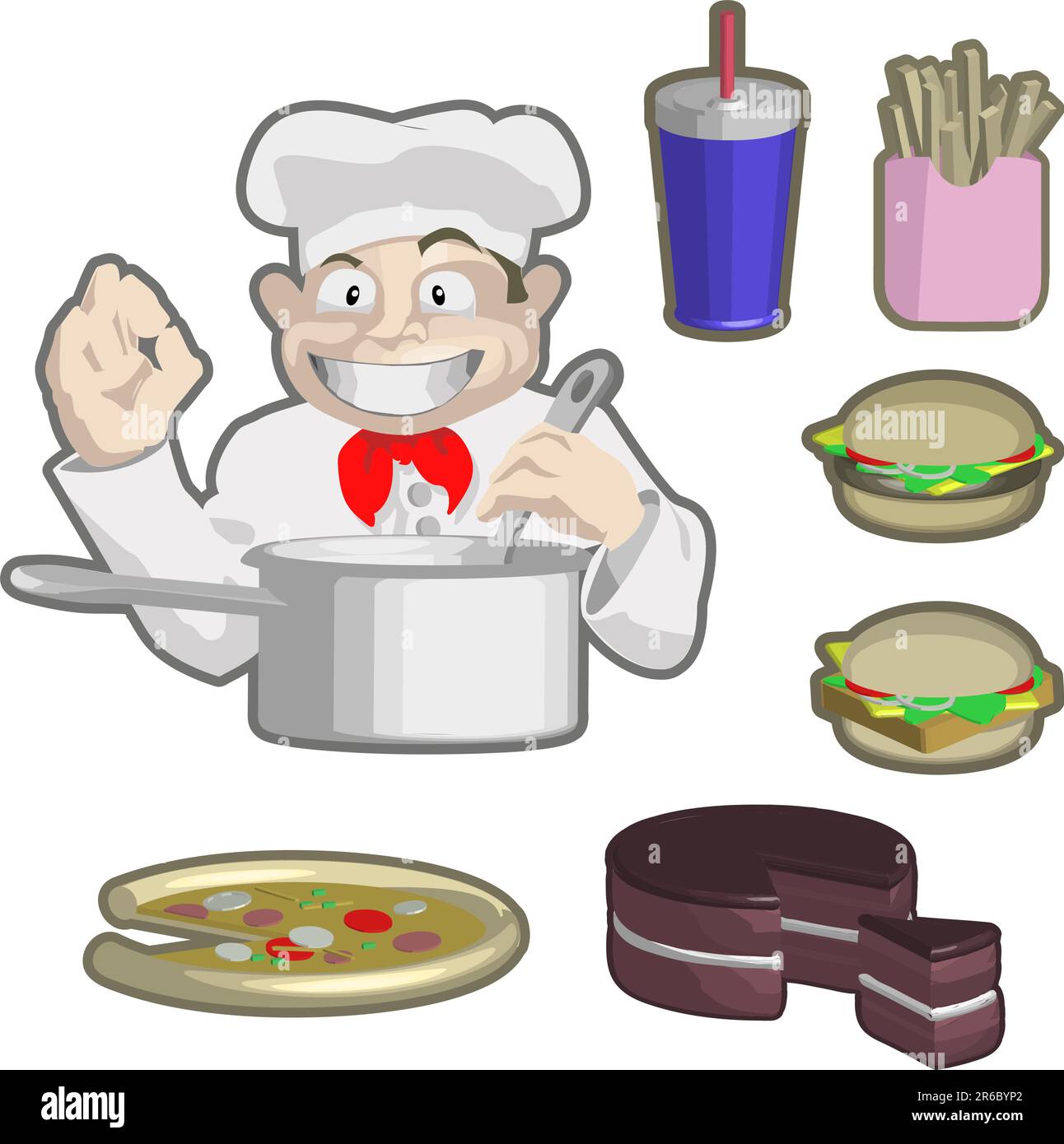 Chef review Stock Vector Images - Alamy