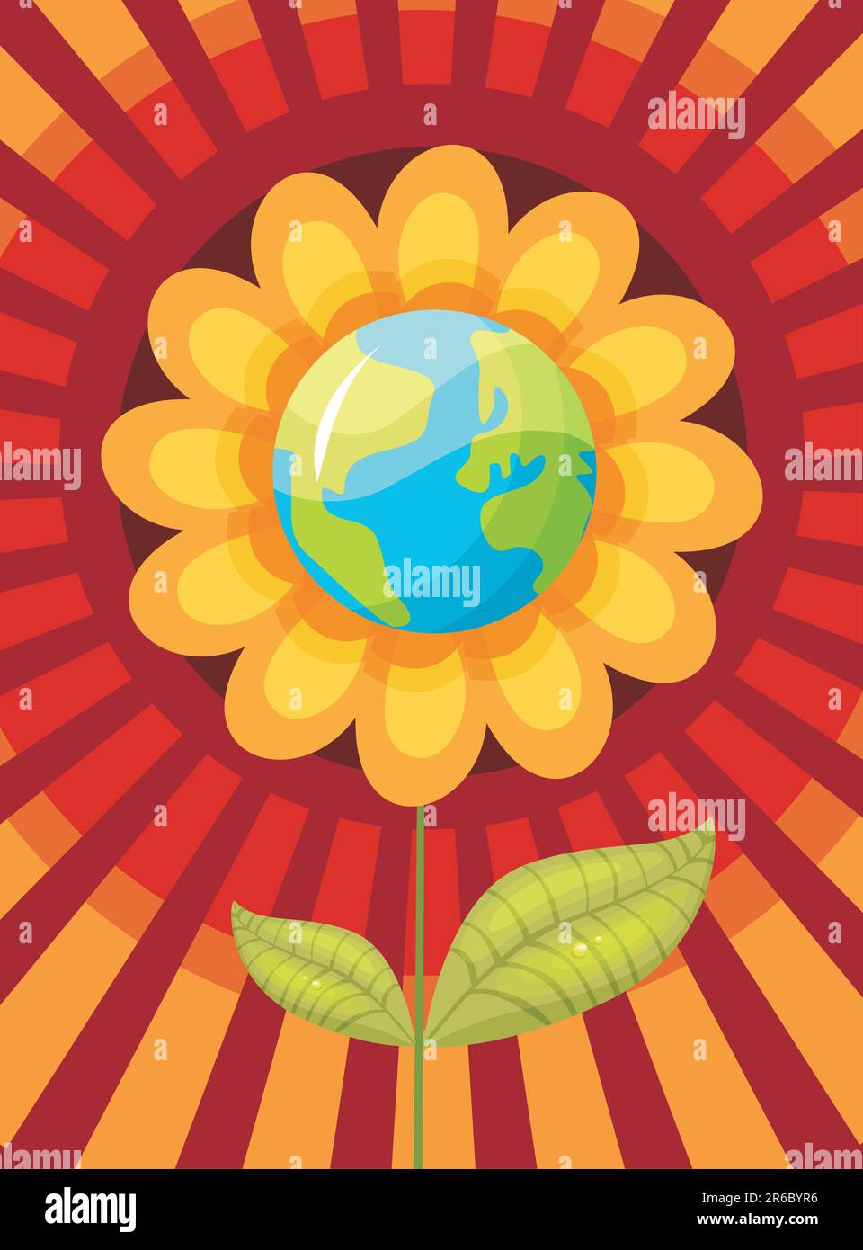 World of flower Stock Vector Images - Alamy