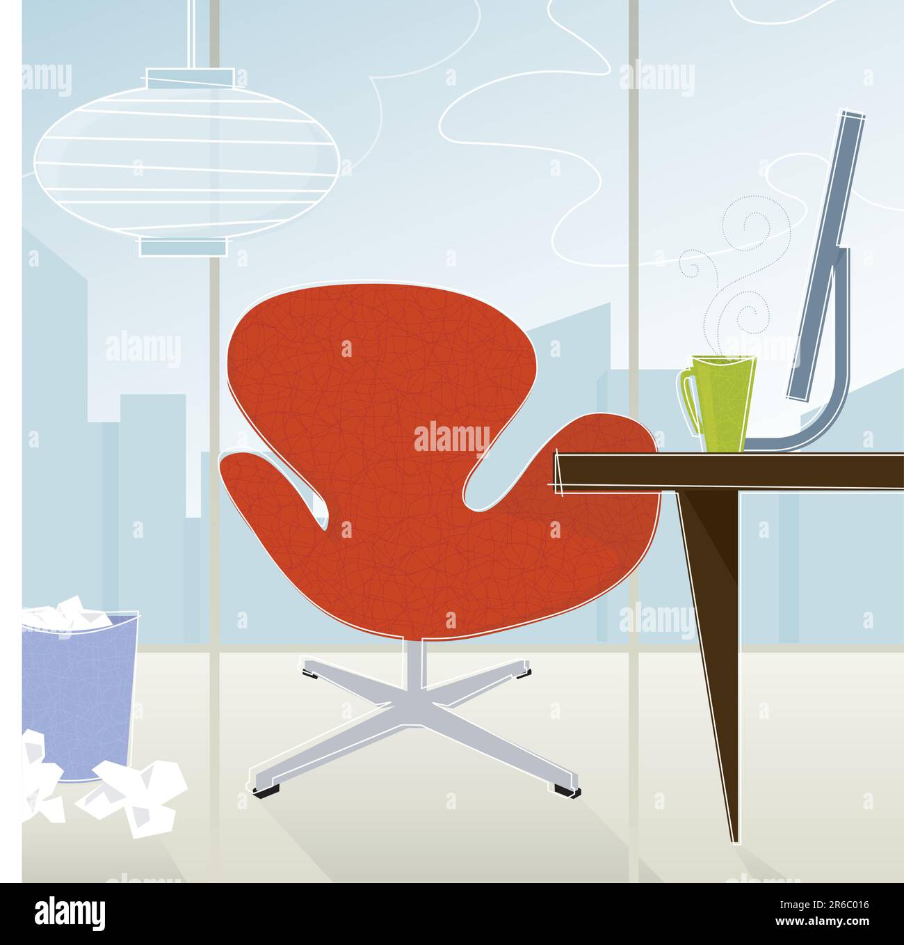 Office lounge Stock Vector Images - Alamy