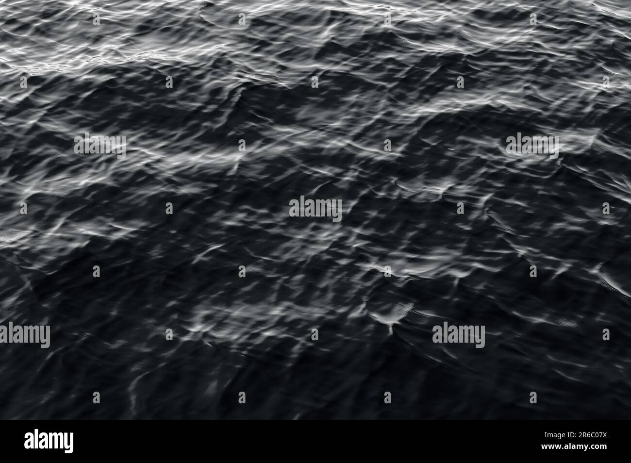 Black water surface with waves. Water ripples. Texture of the water ...