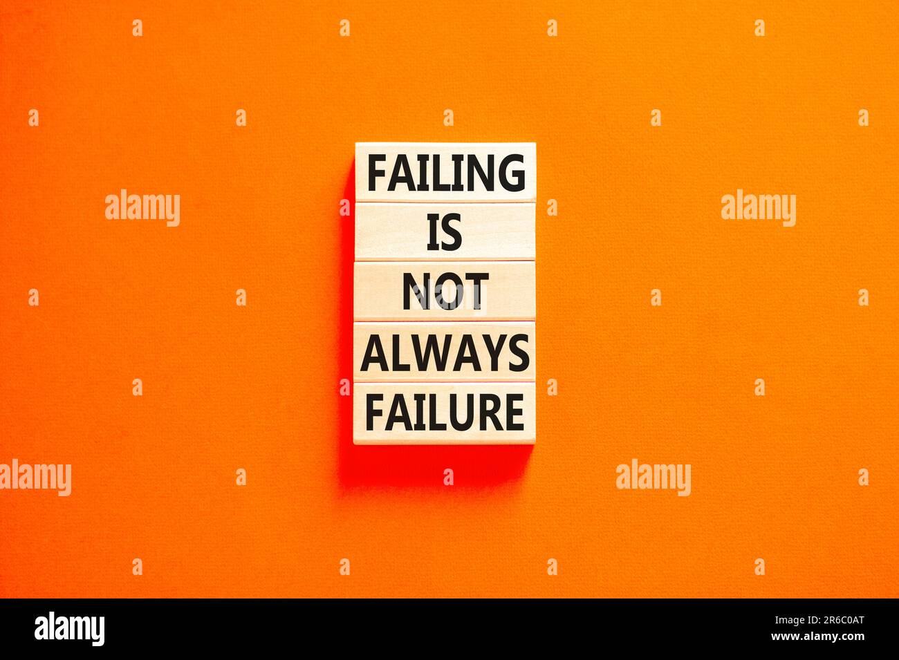 Failure or failing symbol. Concept words Failing is not always failure ...