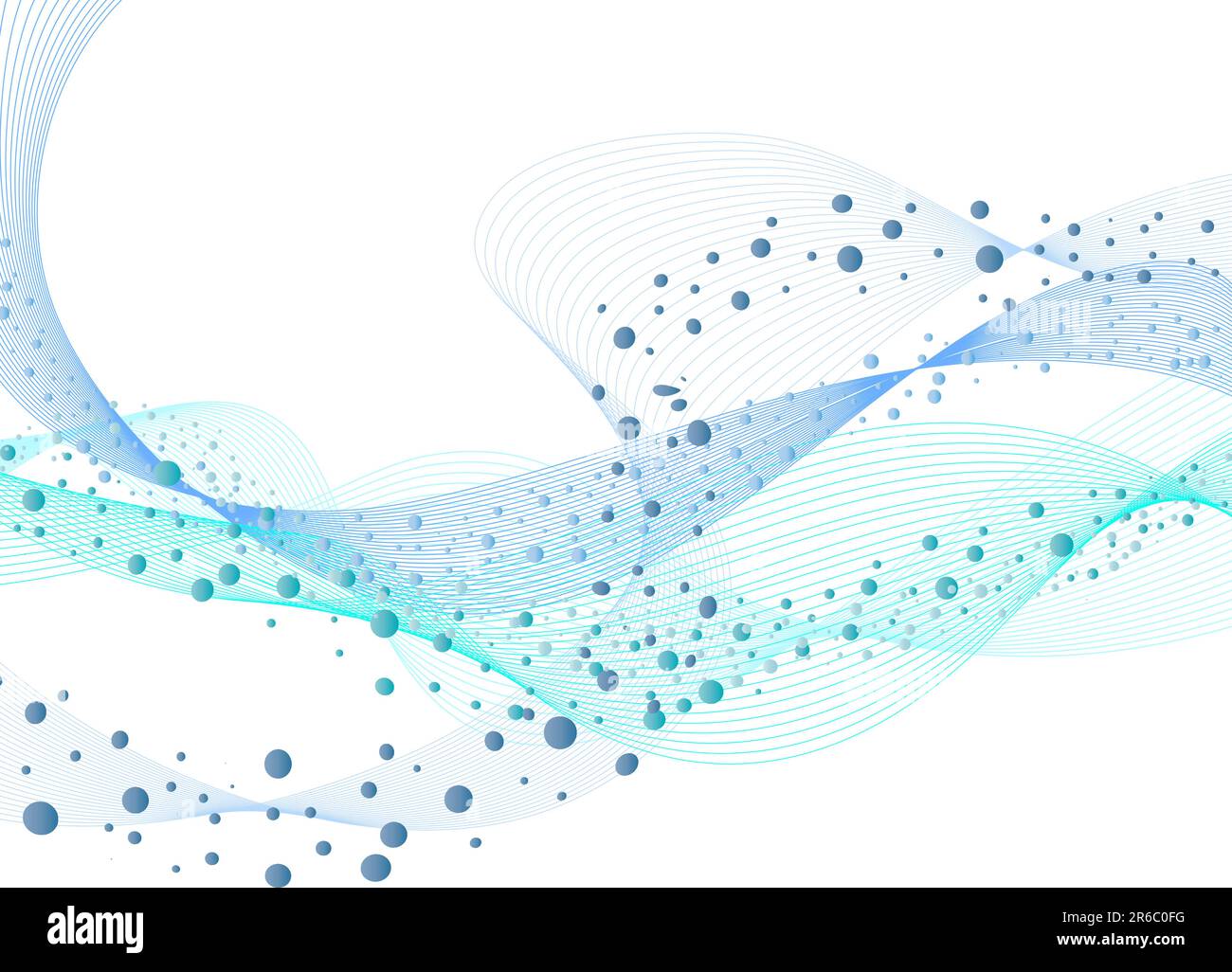 Abstract water vector background with bubbles of air Stock Vector Image ...