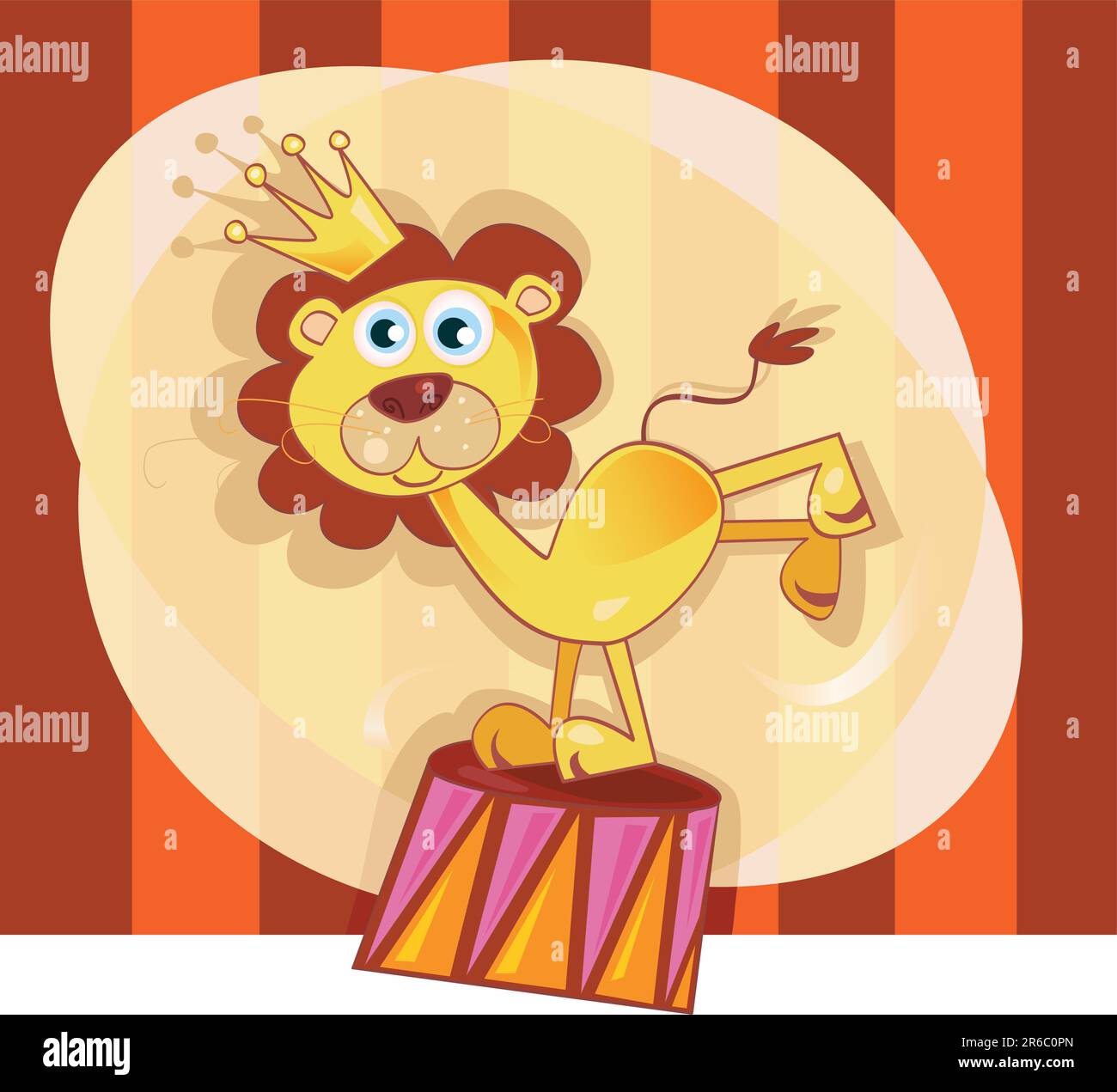 The lion king show Stock Vector Images - Alamy