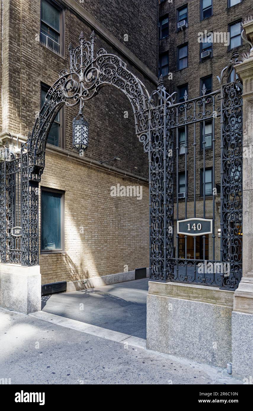 Emery Roth designed this 1924 apartment building with a courtyard ...