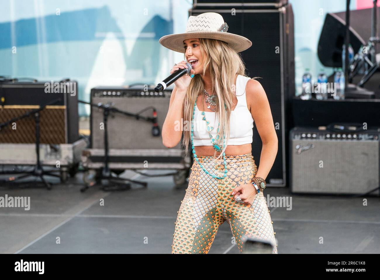Lainey Wilson performs during the 2023 CMA Fest on Thursday, June 8 ...