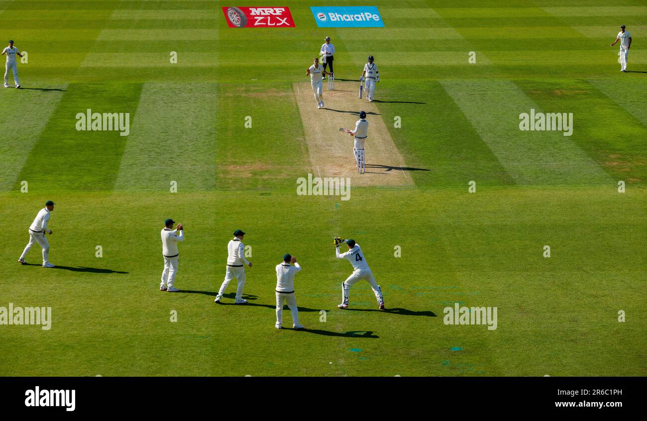 General view of play during day two of the ICC World Test Championship ...