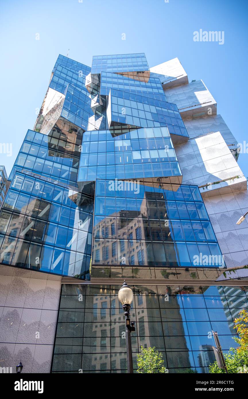 Vancouver, British Columbia - May 26, 2023: Deloitte Building on West ...