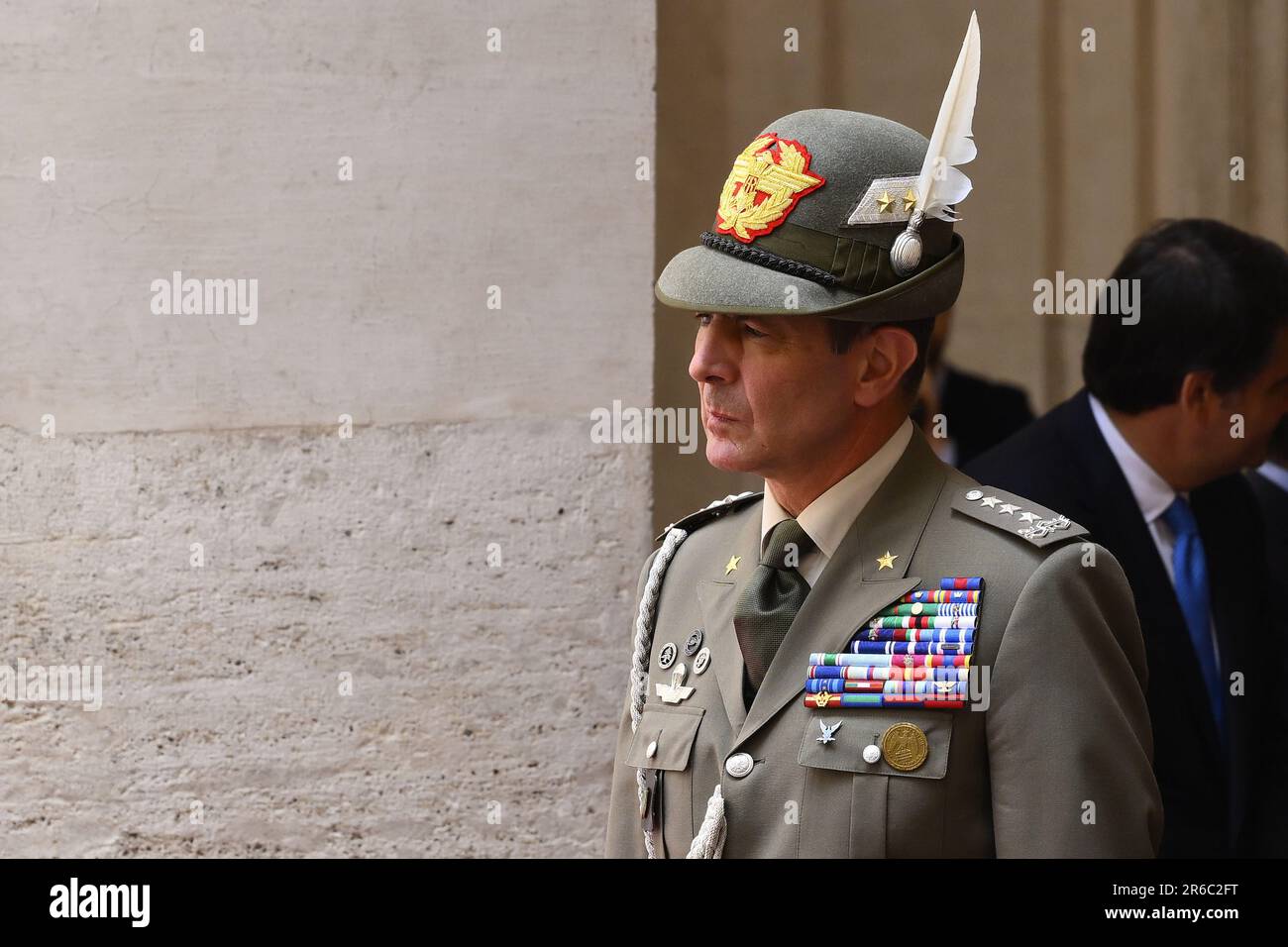 Rome, Italy. 08th June, 2023. Francesco Paolo Figliuolo during the ...