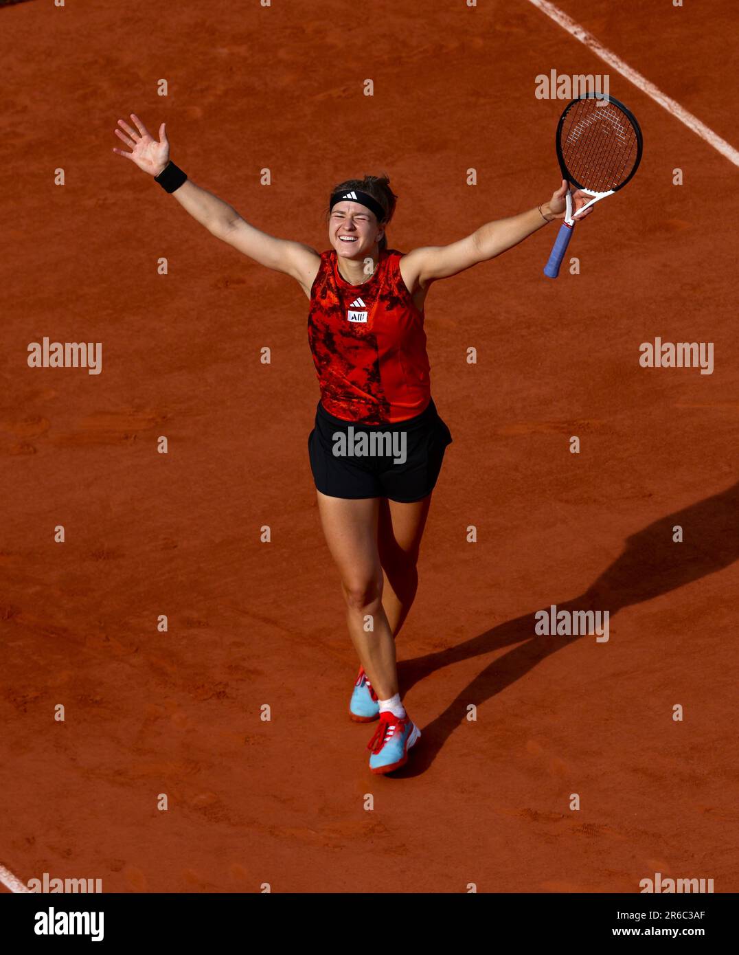 Paris, France. 08th June, 2023. Tennis: Grand Slam/WTA Tour - French ... Paris, France. 08th June, 2023. Tennis: Grand Slam/WTA Tour - French ...