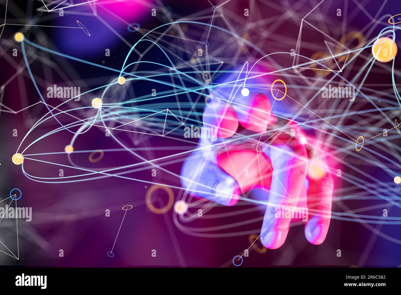 Interactive data visualization hi-res stock photography and images - Alamy