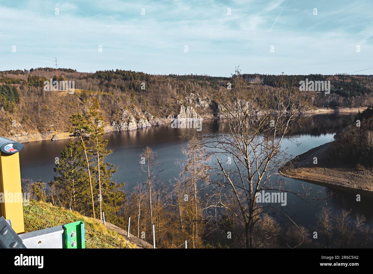 Bridge across lake natural landscape hi-res stock photography and ...