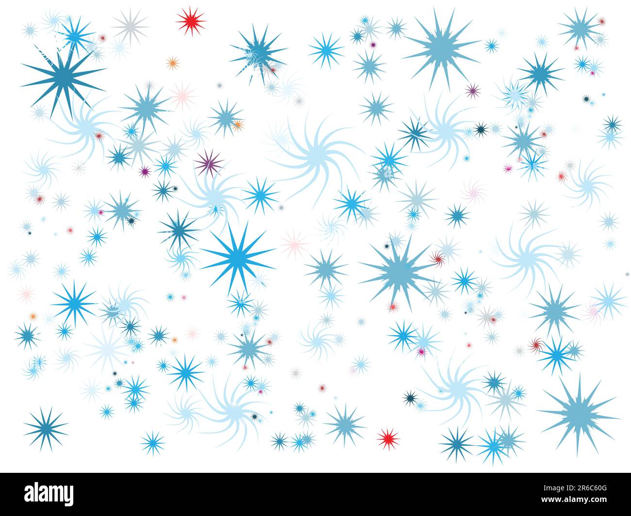 Colorful bright stars Stock Vector Images - Alamy