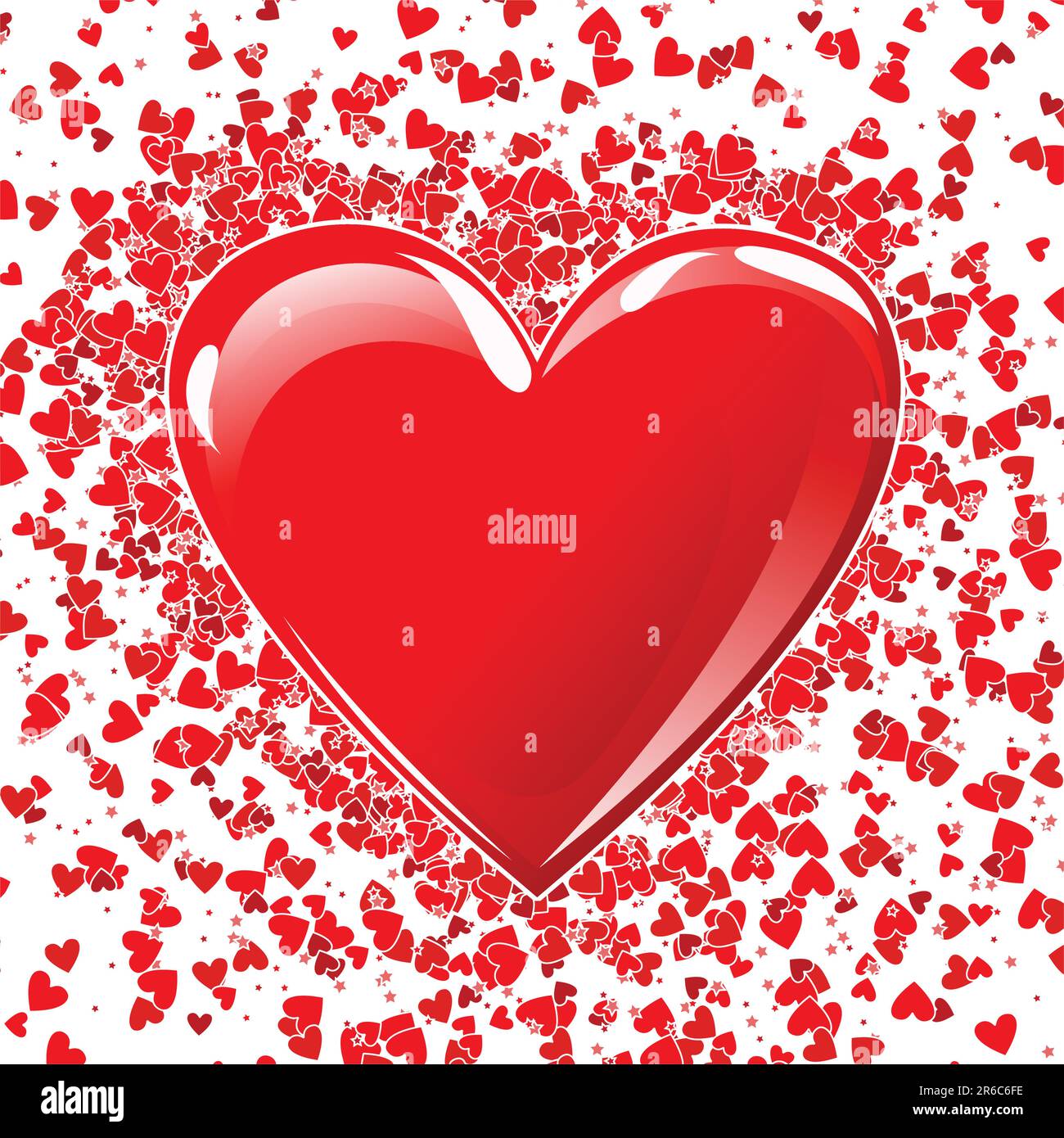 Big love heart Stock Vector Images - Alamy