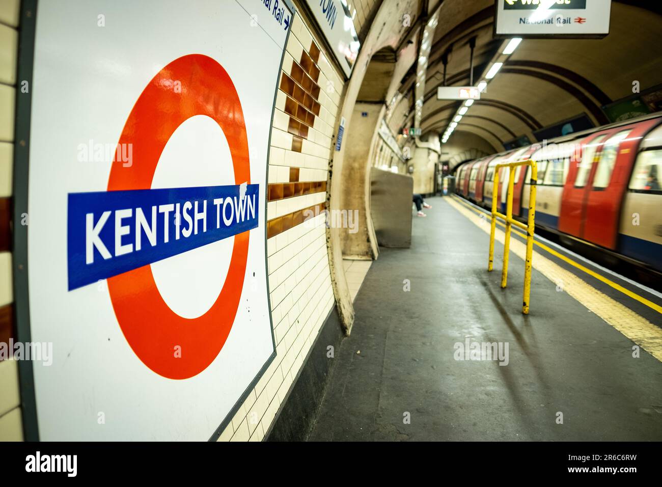 LONDON- MARCH 21, 2023: Kentish Town Underground Station, a Northern ...