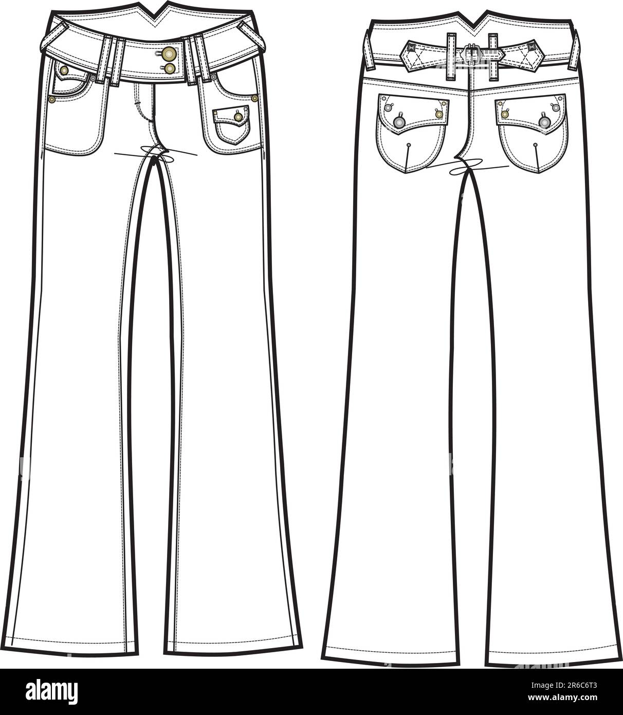 Long leg girl Stock Vector Images - Alamy