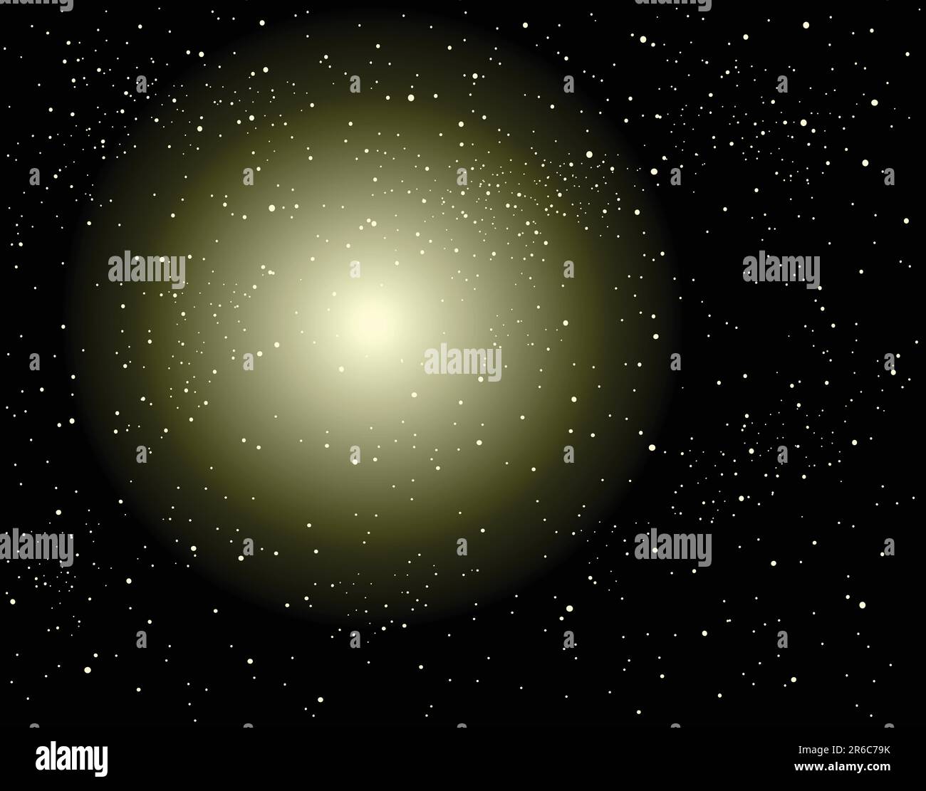 Editable vector background design of a supernova Stock Vector Image ...