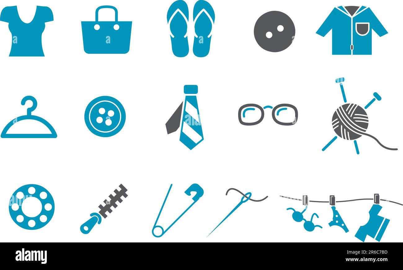 Image of blue jacket Stock Vector Images - Alamy