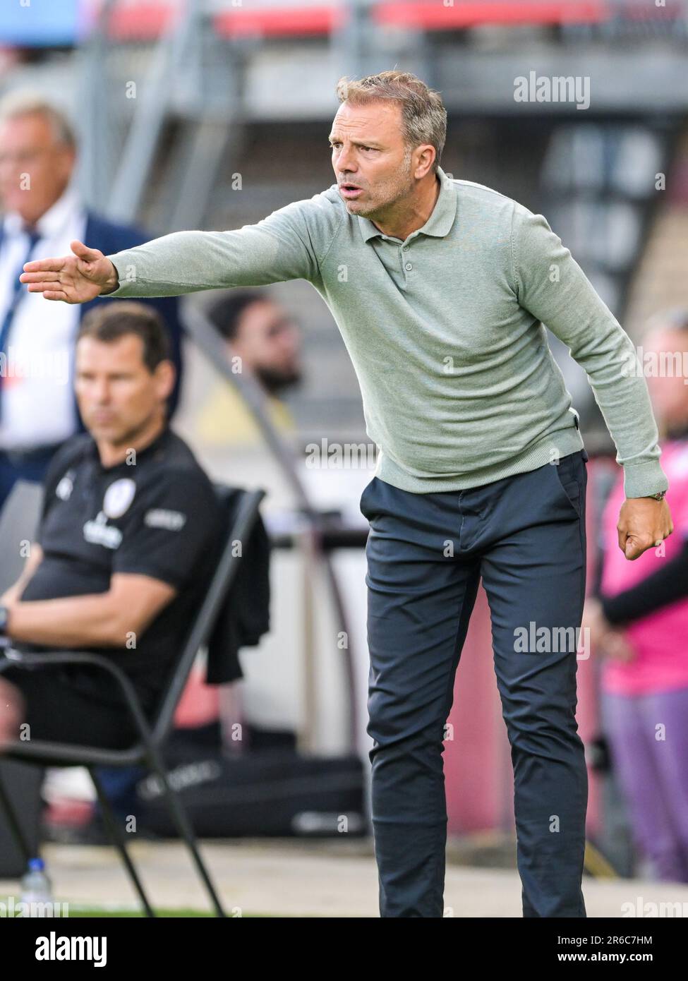 ROTTERDAM - Sparta Rotterdam coach Maurice Steijn during the Final in ...