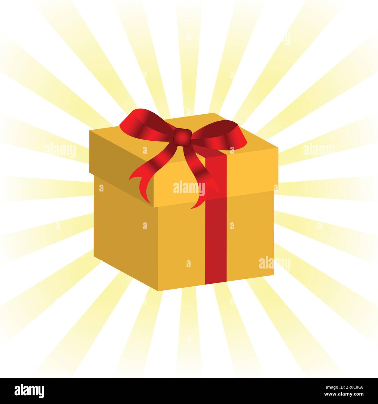 Golden christmas gift box hi-res stock photography and images - Alamy