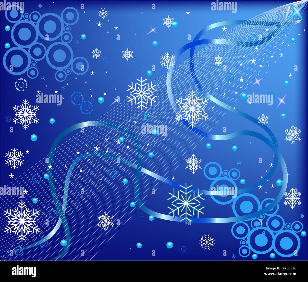 Abstract artistic winter background - vector Stock Vector Image & Art ...
