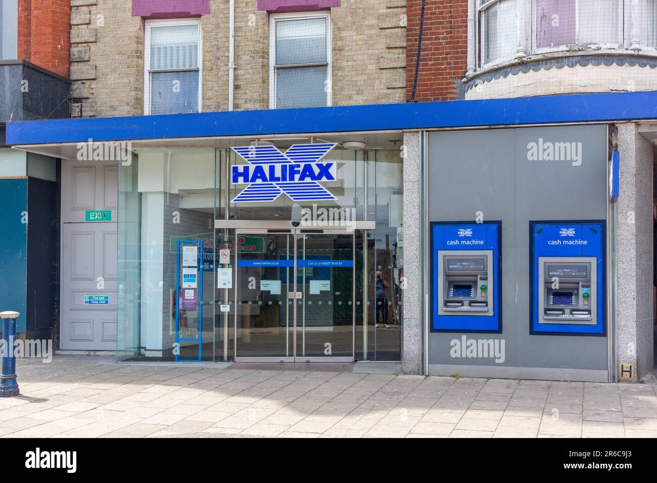 Halifax bank retail banks chain branch banking cash machines ext hi-res ...
