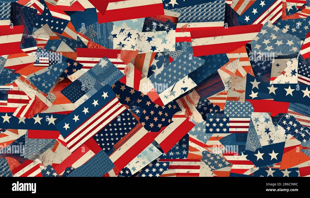 Patriotic collage hi-res stock photography and images - Alamy
