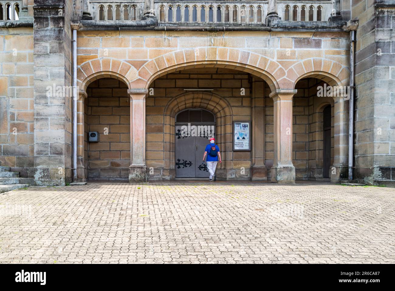 Suva, Lautoka, Fiji -- Feb 11, 2023. A wide angle photo of a tourist ...