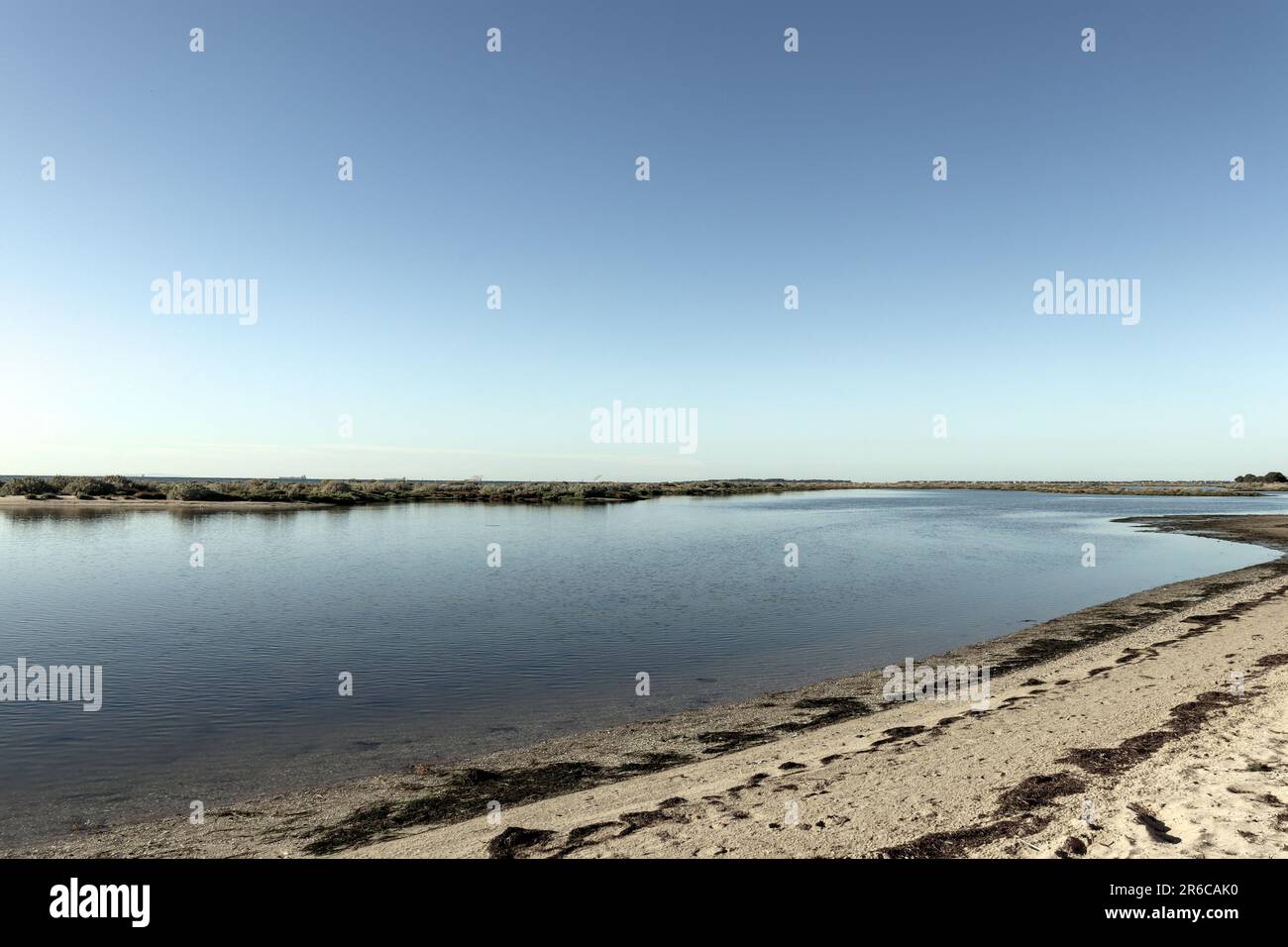 A scenic beach and ocean landscape off the coast of Melbourne ...