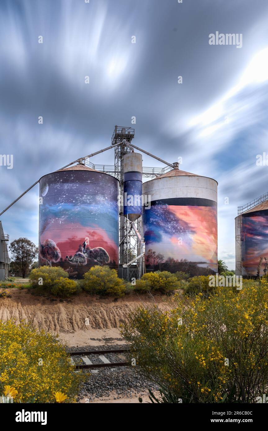 Industrial silos storage structures hi-res stock photography and images ...
