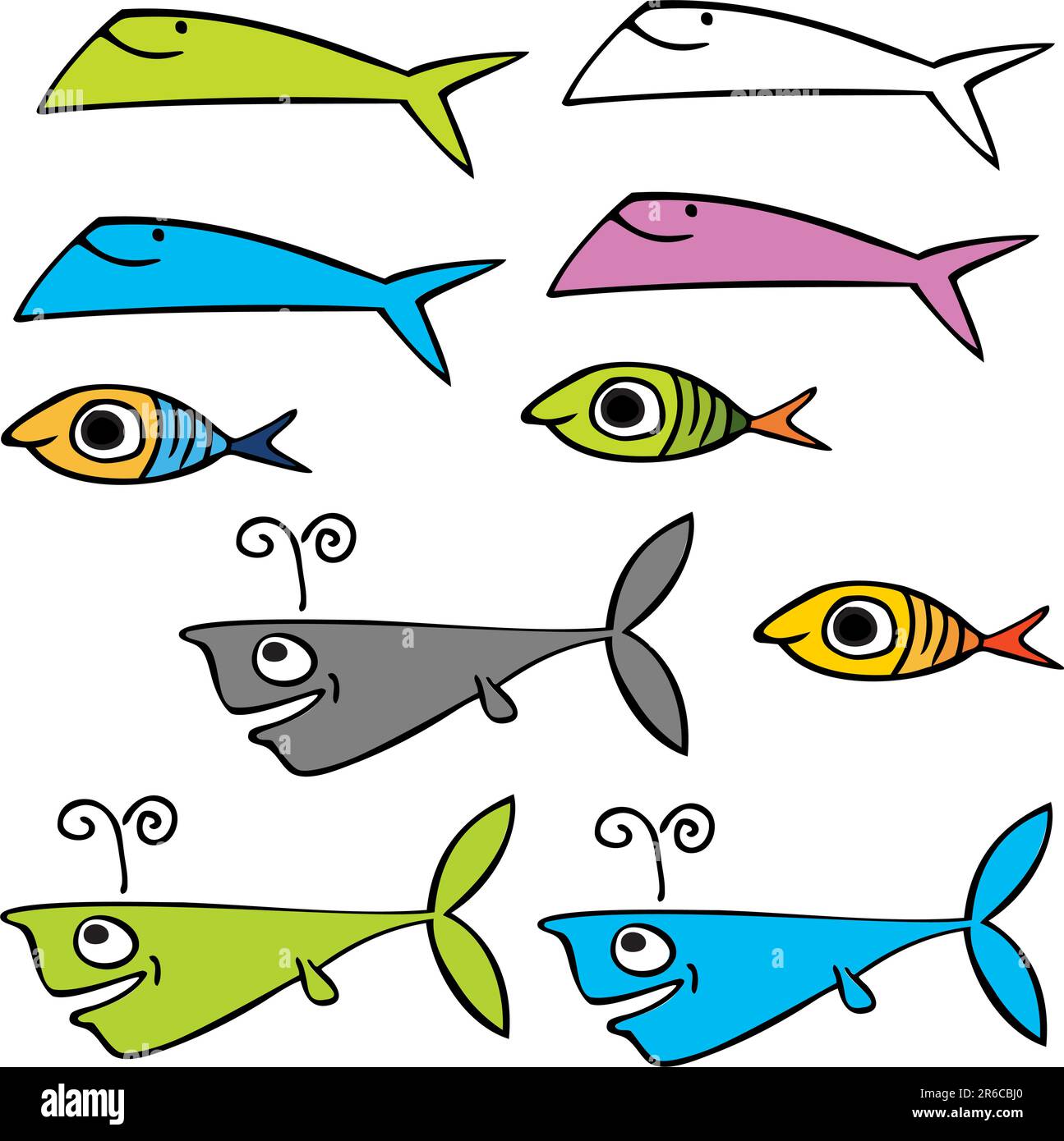 Flounder fish Stock Vector Images - Alamy
