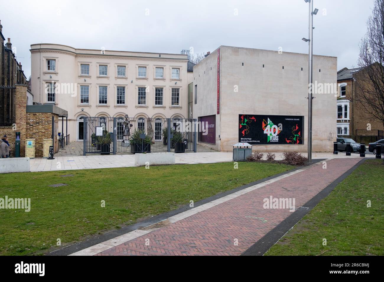 Brixton, London- March 2023: Black Cultural Archives centre in Windrush ...