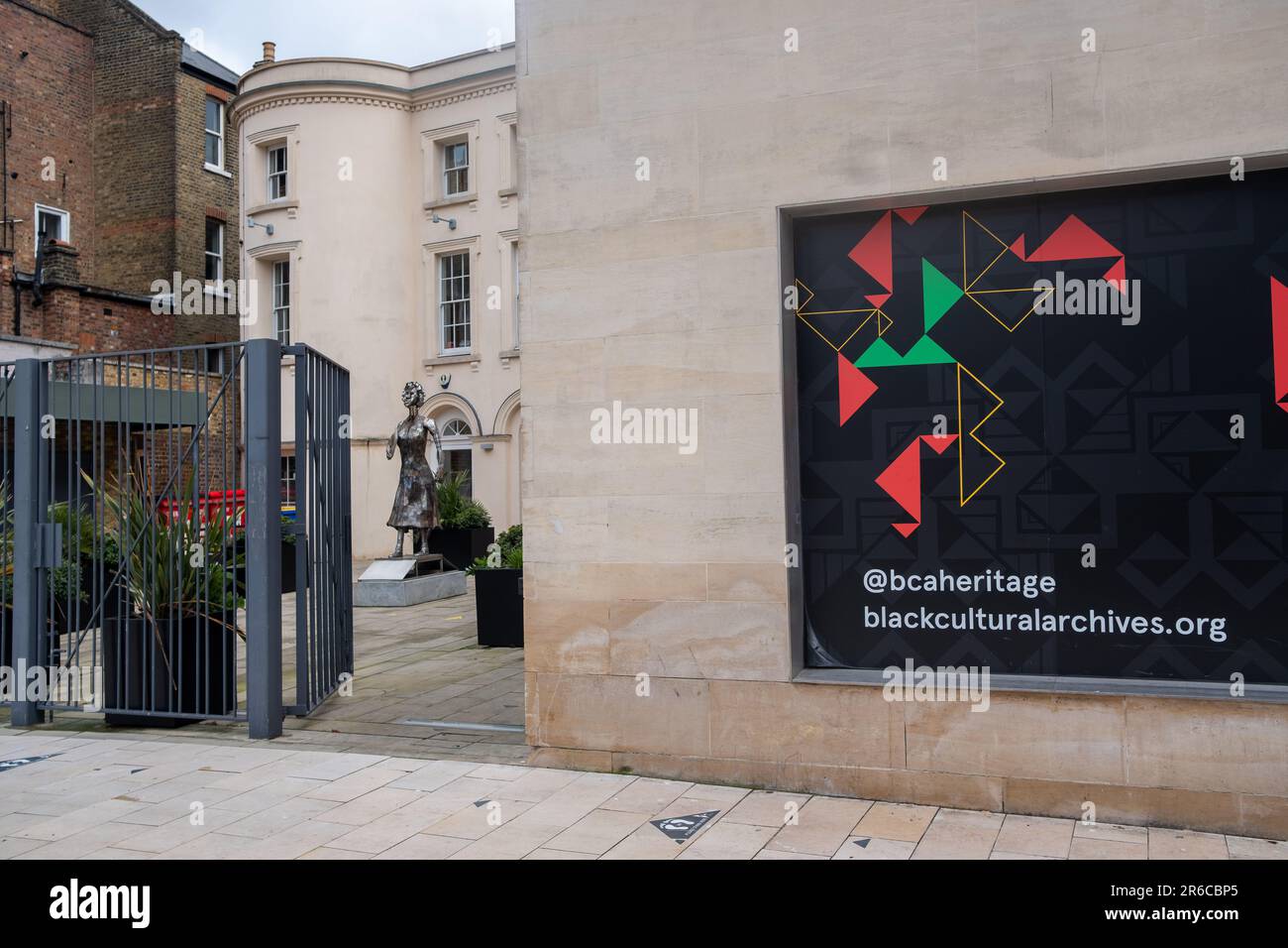 Brixton, London- March 2023: Black Cultural Archives centre in Windrush ...