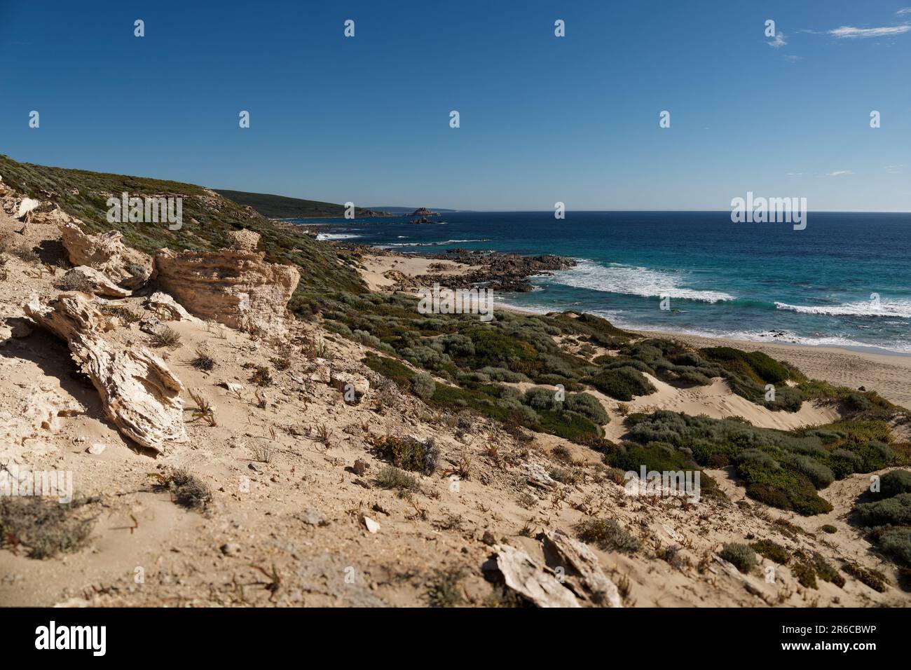 Cape Naturaliste headland in the south western region of Western ...