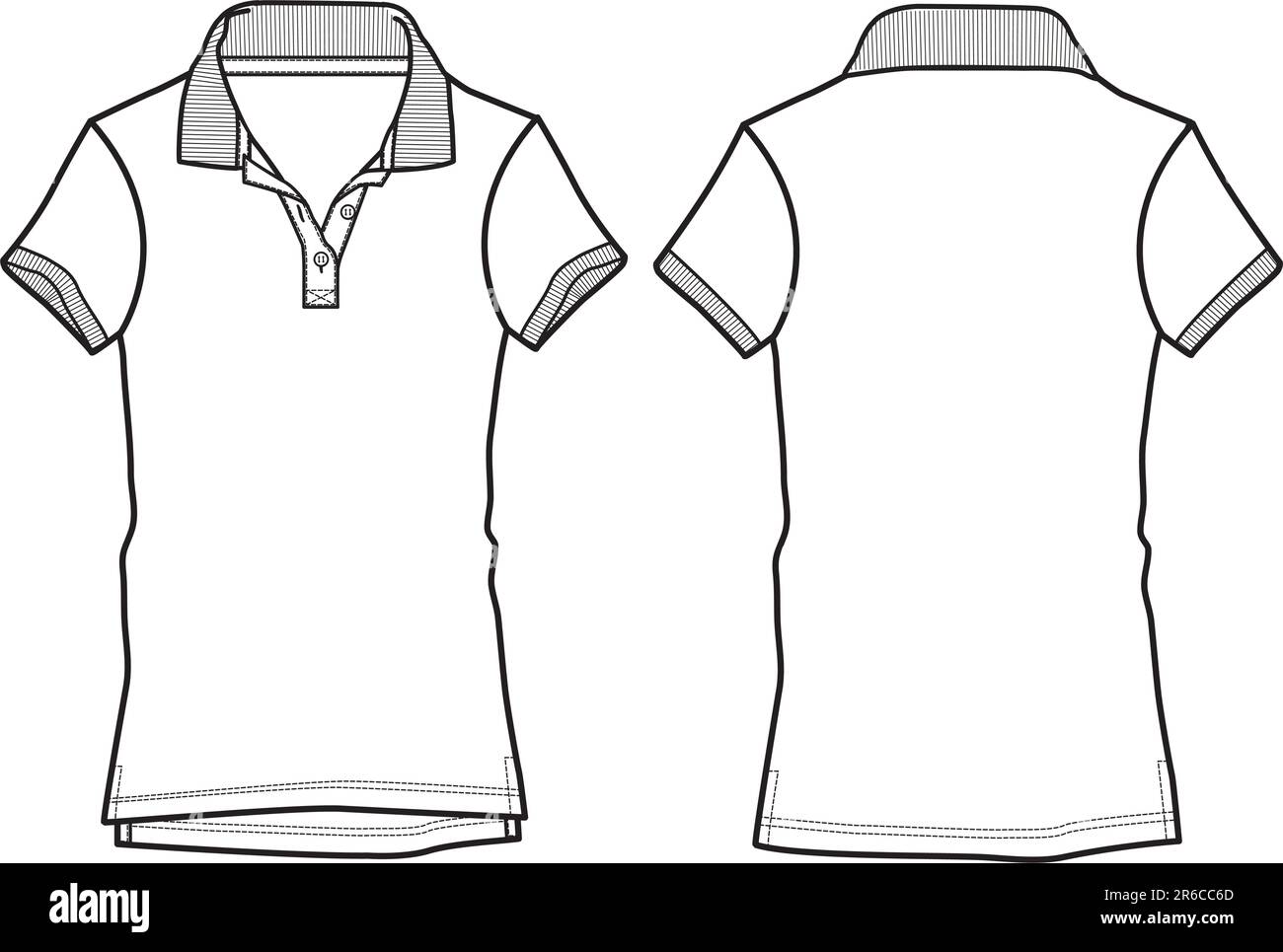 Polo sketch Stock Vector Images - Alamy