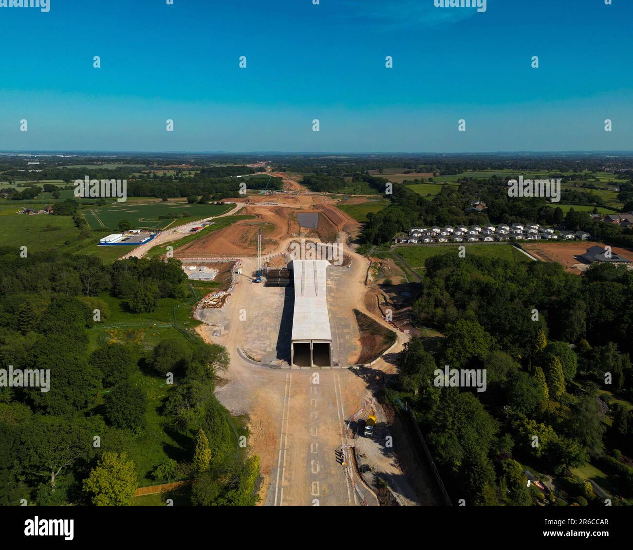 Hs2 railway is under construction hi-res stock photography and images ...