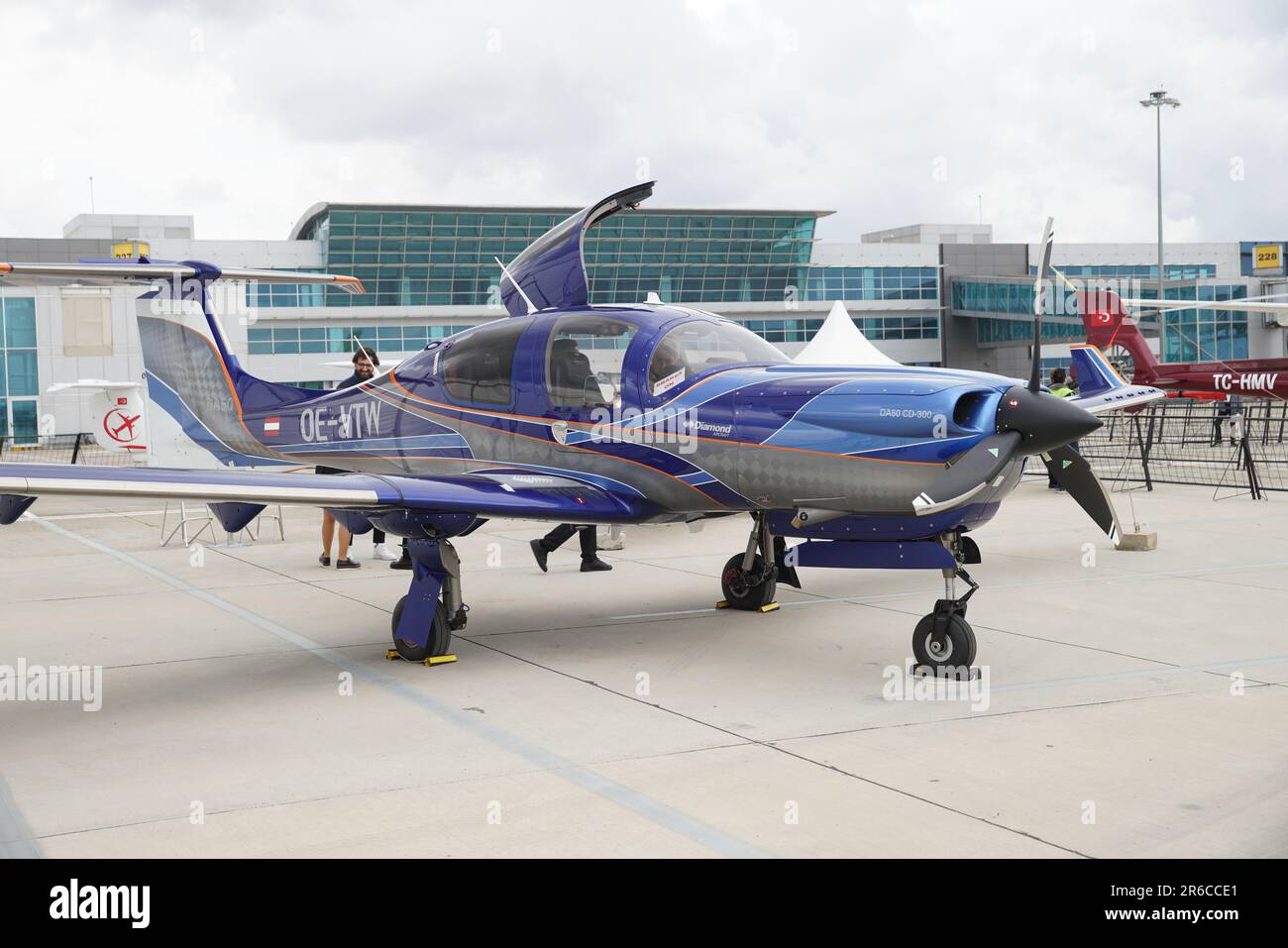 ISTANBUL, TURKIYE - OCTOBER 08, 2022: Private Diamond DA-50RG (50.004 ...