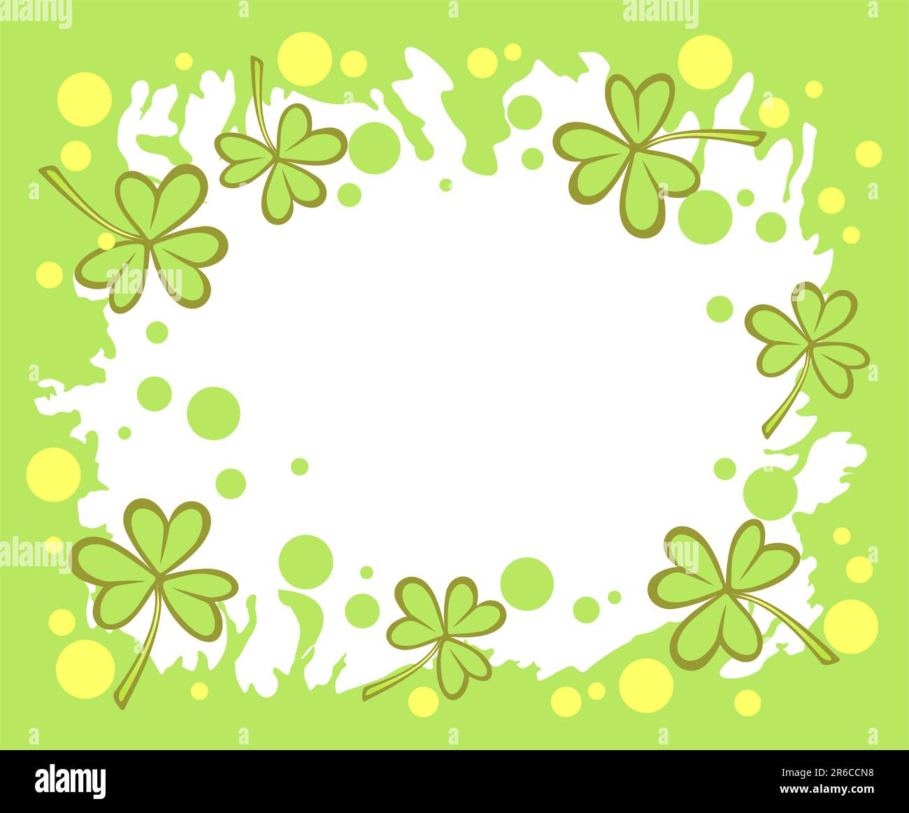 Stylized clover hi-res stock photography and images - Alamy