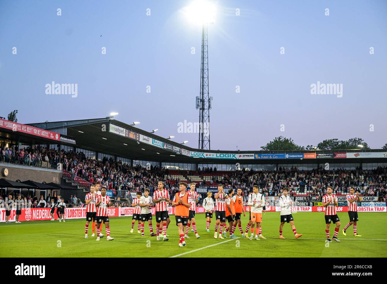 ROTTERDAM - Players of Sparta during the Final in the European Football ...