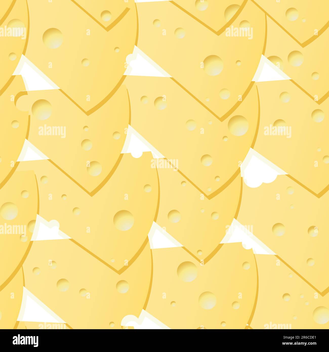 Abstract cheese background. Yellow palette. Seamless. Vector ...