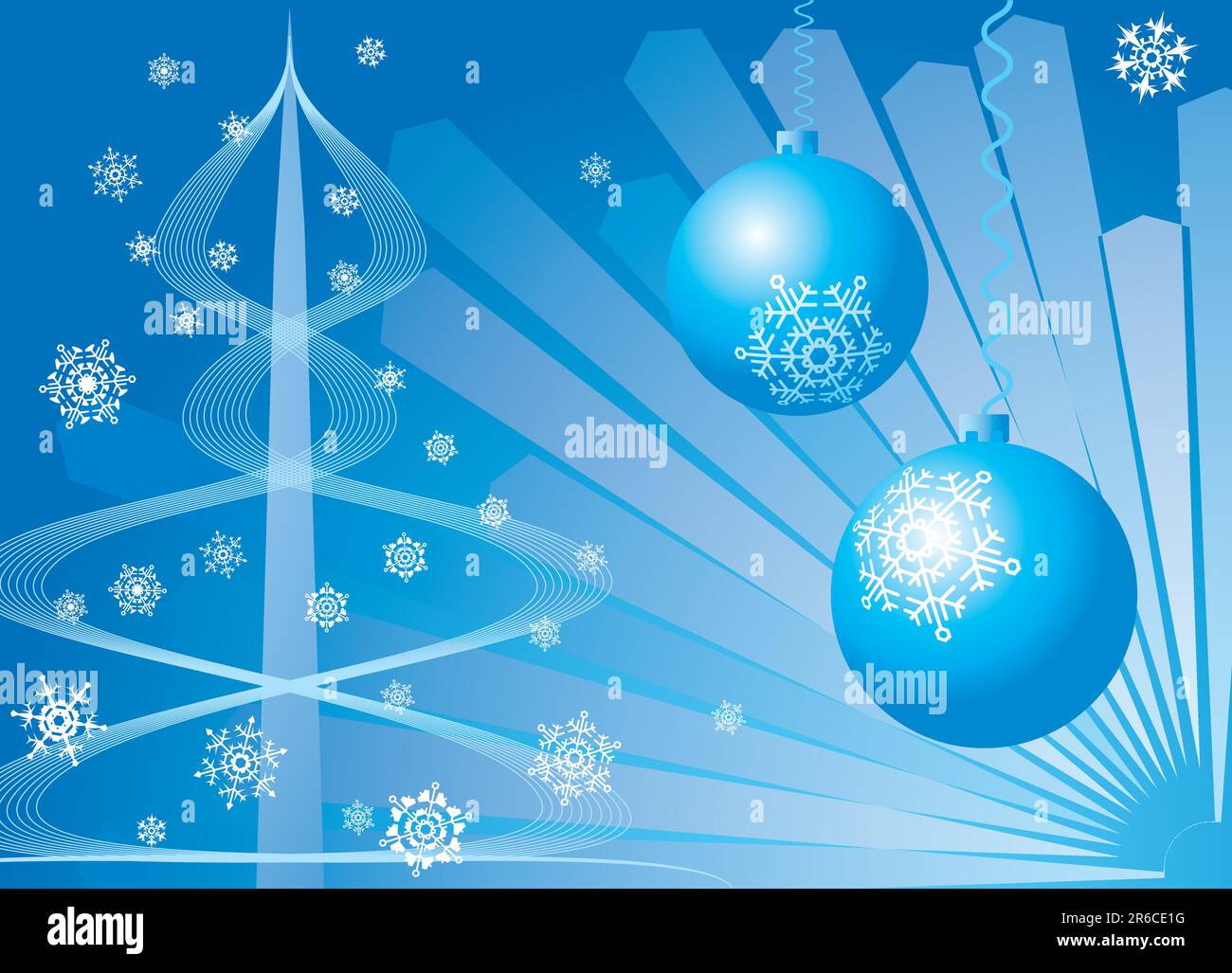 Christmas background. Blue. A vector illustration Stock Vector Image ...