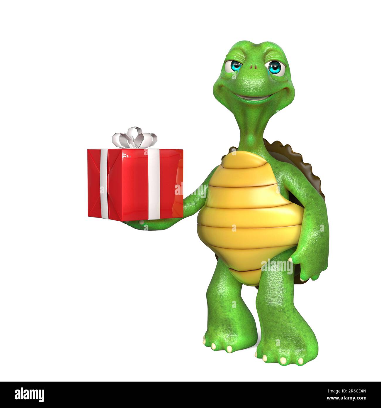 Adorable cartoon turtle illustration with a friendly smiling character ...
