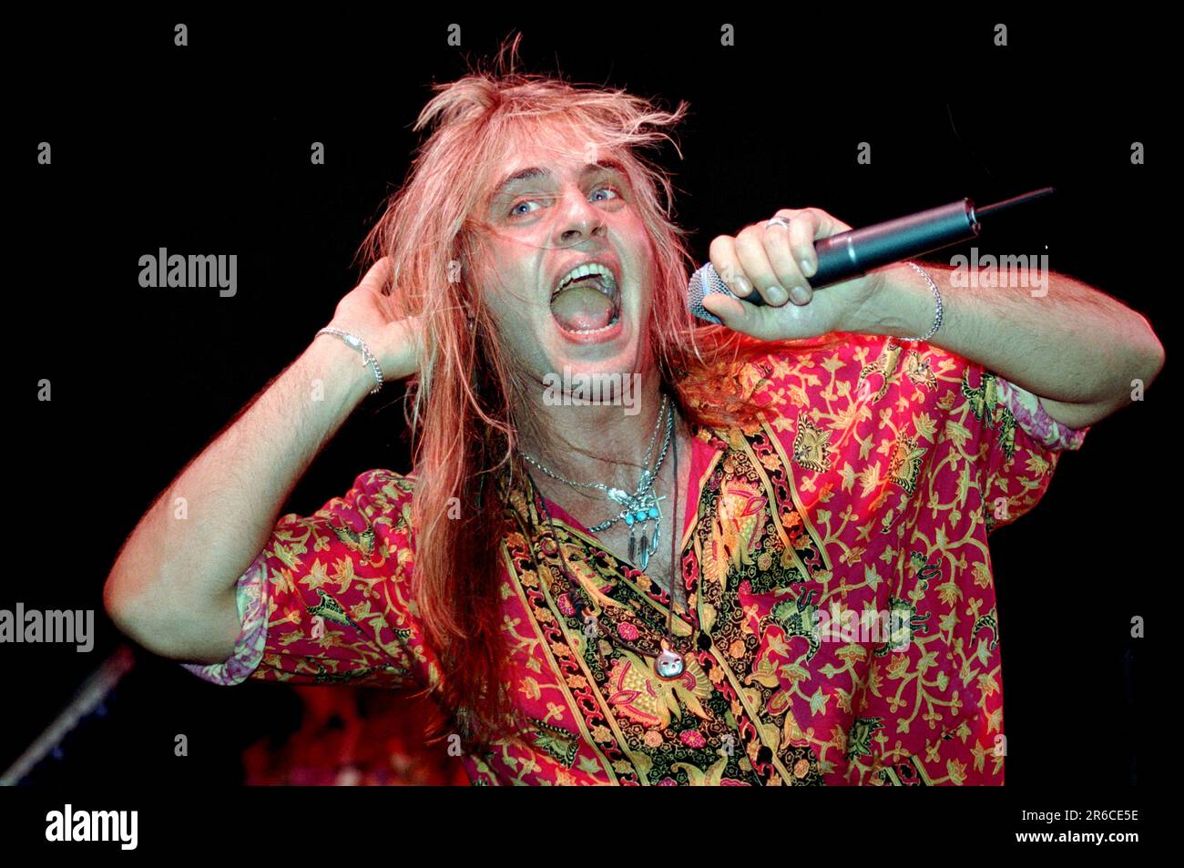 Milan Italy 1994-11-08 : Andi Deris singer of Halloween live concert at ...