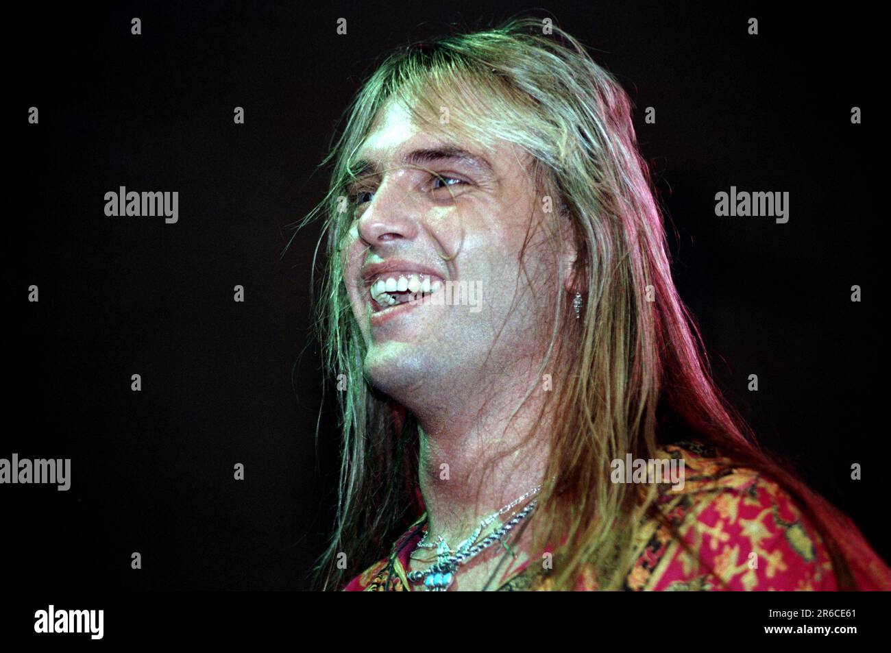 Milan Italy 1994-11-08 : Andi Deris singer of Halloween live concert at ...